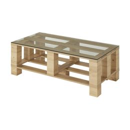 Couchtisch Madre holzfarben Ma&szlig;e (cm): B: 60 H: 40 Tische > Couchtische > Couchtische nach Material &raquo; Sofa DE
