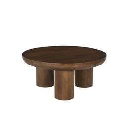 Couchtisch braun Maße (cm): H: 40 Ø: 90.0 » Möbel Kraft