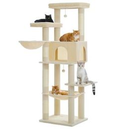 Pawz Road Kratzbaum Gro&szlig; 186cm beige
