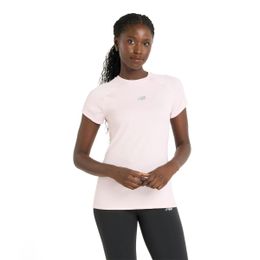 New Balance Jacquard Slim T-shirt Damen