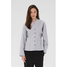 Karen Simonsen Karen By Simonsen Bluse 'KBDeborah' Damen Gr&ouml;&szlig;e XL grau
