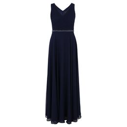 Vera Mont Kleid Damen Gr&ouml;&szlig;e 54 nachtblau / silber Winterkleid