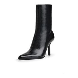 Bershka Stiefelette Damen Gr&ouml;&szlig;e 36 schwarz Winterschuhe