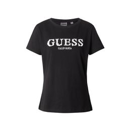 Guess T-Shirt 'GIUDITTA' Damen Gr&ouml;&szlig;e XL schwarz / wei&szlig;