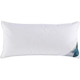 H&auml;ussling 3-Kammer-Kopfkissen HAEUSSLING "Kuscheltraum, Kissen mit Hausstaub- & Milbenbarriere", wei&szlig;, B:40cm L:80cm, F&uuml;llung Au&szlig;enkammer: 60% Daunen, 40% Federn. F&uuml;llung Innenkammer: 100% Federn, Kopfkissen, Kopfkissen 40x80 cm, 80x80cm, Made in Germany