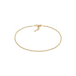 Elli Fu&szlig;schmuck 'Basic' Damen Gr&ouml;&szlig;e 22 gold