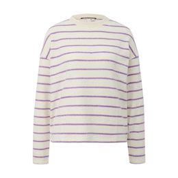 QS Pullover Damen Gr&ouml;&szlig;e M creme / lavendel