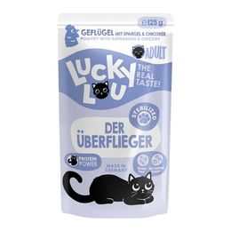 16x125g Lucky Lou Lifestage Sterilized Geflügel