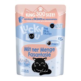 Lucky Lou Lifestage Adult Geflügel & Fasan Katzen-Nassfutter getreidefrei 6x300g