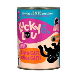 6x400g Lucky Lou Lifestage Adult Geflügel & Ente