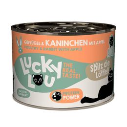 6x200g Lucky Lou Lifestage Adult Geflügel & Kaninchen