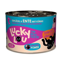 6x200g Lucky Lou Lifestage Adult Geflügel & Ente