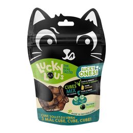 Lucky Lou Lucky Ones Cubes Mixpack Katzensnacks getreidefrei 80g