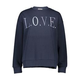 Sublevel Sweatshirt in Dunkelblau - 75% | Gr&ouml;&szlig;e M | Damen-sweatshirts-jacken