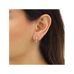 Miu Silver Vergold. Ohrstecker mit Edelsteinen - 69% | Schmuck
