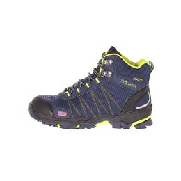 Trollkids Wanderboots "Trolltunga Hiker Mid" in Dunkelblau - 56% | Größe 30 | Kinder-outdoor-sport-schuhe
