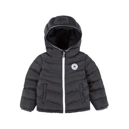 Converse Steppjacke in Schwarz - 35% | Gr&ouml;&szlig;e 116/122 | Kinderjacken
