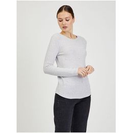 ORSAY Pullover in Hellgrau - 46% | Gr&ouml;&szlig;e M | Damen-pullover-cardigans