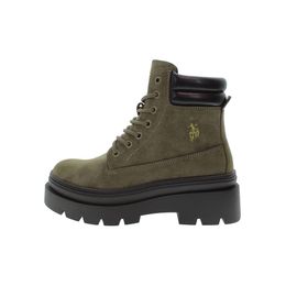 U.S. Polo Assn. Boots in Khaki - 60% | Gr&ouml;&szlig;e 38 | Damen-stiefel
