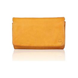 Bellicci Leder-Geldb&ouml;rse "Cher" in Senf - (B)16 x (H)10,5 x (T)4 cm - 43% | Portemonnaies-etuis