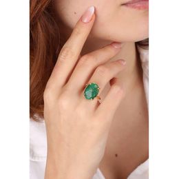 Pierres delicates Vergold. Ring mit Edelstein - 33% | Schmuck