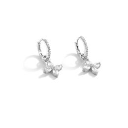 Miu Silver Silber-Creolen mit Edelsteinen - 61% | Schmuck