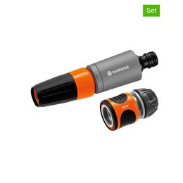 Gardena 2tlg. Reinigungsspritzen-Set in Schwarz/ Orange - 20% | Gartendekoration