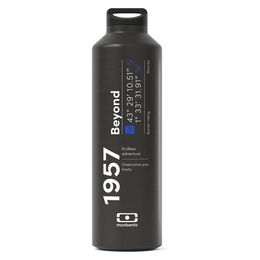 Monbento Isolierflasche "Beyond" in Schwarz/ Blau - 500 ml - 28% | Damen-outdoor-ausruestung