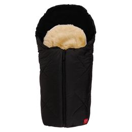 Kaiser Naturfellprodukte Babyschalen-Fu&szlig;sack "Little Sheepy" in Schwarz - (L)80 x (B)40 cm - 10% | Baby-fusssaecke