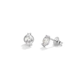 Miu Silver Silber-Ohrstecker mit Edelsteinen - 69% | Schmuck