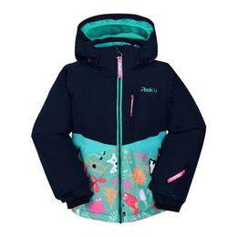Peek U Funktions-Winterjacke "Livia" in Dunkelblau/ Hellblau - 43% | Gr&ouml;&szlig;e 140 | Kinderjacken