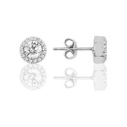 Miu Silver Silber-Ohrstecker mit Edelsteinen - 69% | Schmuck