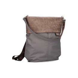 Zwei Schultertasche in Grau/ Hellbraun - (B)33 x (H)34 x (T)14 cm - 48% | Damen-taschen