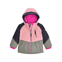 Killtec Ski-/ Snowboardjacke "Fisw" in Rosa/ Dunkelblau/ Khaki - 46% | Gr&ouml;&szlig;e 98/104 | Babyjacken