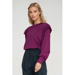 Nife Sweatshirt in Lila - 79% | Gr&ouml;&szlig;e 38 | Damen-sweatshirts-jacken