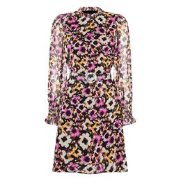More & More More & More Kleid in Schwarz/ Pink/ Gelb - 90% | Gr&ouml;&szlig;e 46 | Damen-kleider