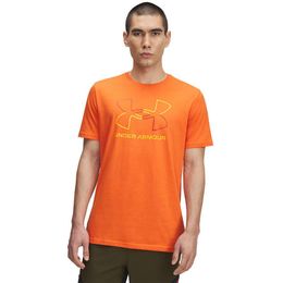 Under Armour Trainingsshirt in Orange - 22% | Gr&ouml;&szlig;e XL | Herren-sportshirts