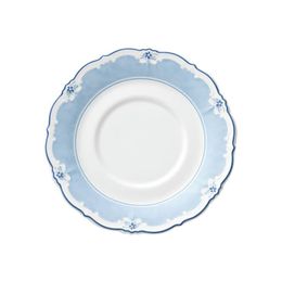 Hutschenreuther Tee-Untertasse ''Baronesse'' in Wei&szlig;/ Hellblau - &Oslash; 15 cm - 16% | Gedeckter-tisch