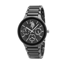 U.S. Polo Assn. Chronograph in Anthrazit - 72% | Herrenuhren