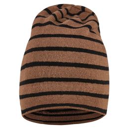 Sterntaler Beanie in Hellbraun/ Schwarz - 18% | Gr&ouml;&szlig;e 51 cm | Kindermuetzen
