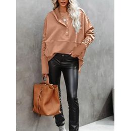 Milan Kiss Sweatshirt in Beige - 61% | Größe M | Damen-sweatshirts-jacken