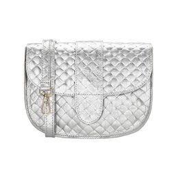 Charm Umh&auml;ngetasche in Silber - (B)21 x (H)16 x (T)6 cm - 43% | Damen-taschen
