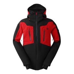 Dare 2b Ski-/ Snowboardjacke "Assimilate" in Rot/ Schwarz - 65% | Gr&ouml;&szlig;e S | Herren-outdoorjacken