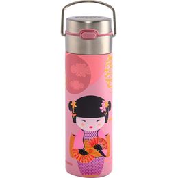 eigenart Edelstahl-Teeflasche "Leeza - New Little Geisha" in Pink - 500 ml - 23% | Gedeckter-tisch