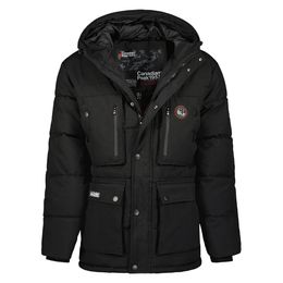 Canadian Peak Winterparka "Alberteak" in Schwarz - 62% | Gr&ouml;&szlig;e 140 | Kinderjacken