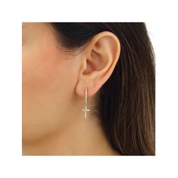 Miu Silver Vergold. Ohrringe mit Edelsteinen - 64% | Schmuck
