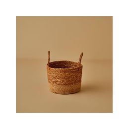 BELLA MAISON Aufbewahrungskorb "Aster" in Braun - (H)16 x Ø 21 cm - 74% | Kisten-koerbe