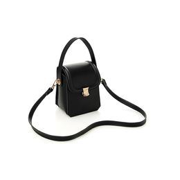 Vince Camuto Umh&auml;ngetasche "Lagoon" in Schwarz - (B)13,5 x (H)17 x (T)7 cm - 78% | Damen-taschen
