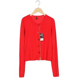 United Colors Of Benetton Strickjacke Damen Gr&ouml;&szlig;e S Second Hand rot