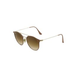 Ray-Ban Sonnenbrille Damen Gr&ouml;&szlig;e One Size Second Hand beige